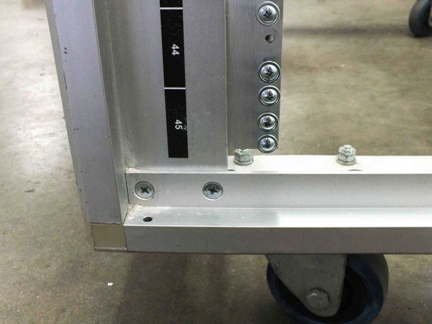 Chatsworth Products 45U CPI 19" Rackmount Cabinet Aluminum Frame 38 ...