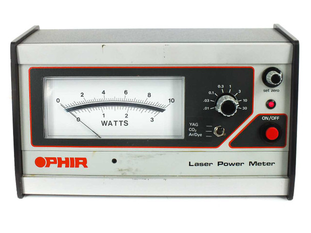 Ophir 10W Laser Optics Power Meter - Benchtop 110 VAC - YAG, CO2 and Ar/Dye