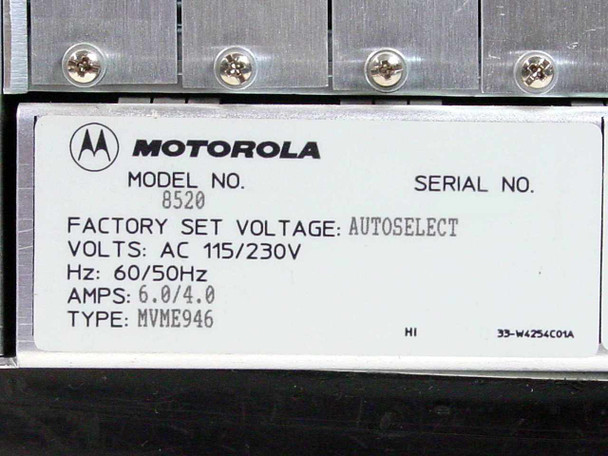 Modcomp 1100R Industrial Computer VME Chassis - CPU VLAN IEEE488 MVME ...