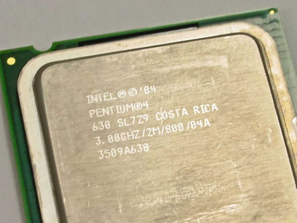 Intel 630 SL7Z9 Pentium 4 CPU 3GHz / 2M / 800 / 04A Processor