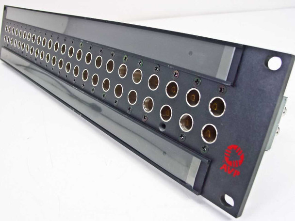 AVP DVJ - S Canare 24-Port Dual Video Jack in 19" Rackmount 2U Format