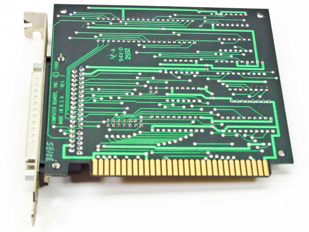 Computer Boards Inc. 94V-0 8-Bit ISA 36-Pin Serial Card - Vintage 1990
