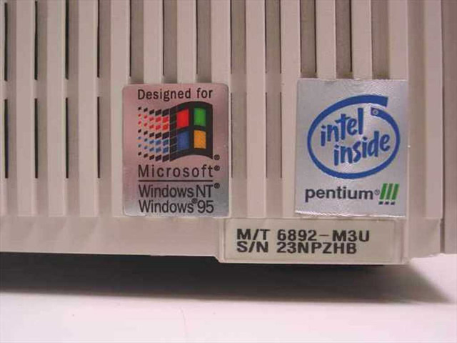 IBM 6592-M3U PC 300PL Computer Tower PIII 450Mhz