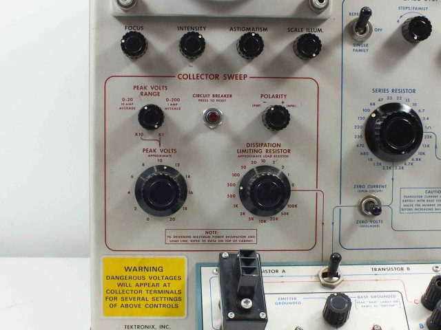 Tektronix Type 575 Transistor Curve Tracer
