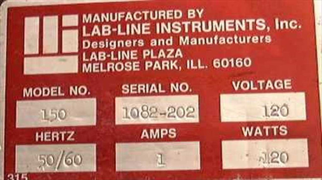 Lab-Line Instruments 150 Science Teaching Incubator