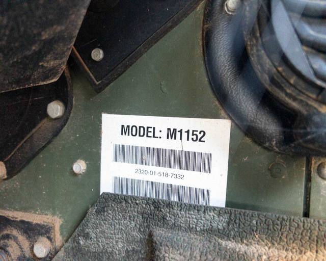AM General M1152 2007 HMMWV 6.5L Turbo OD USMC Military Humvee Soft Top ...