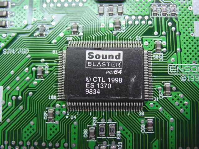Creative Labs ES1370 SoundBlaster Ensoniq PCI Sound Card
