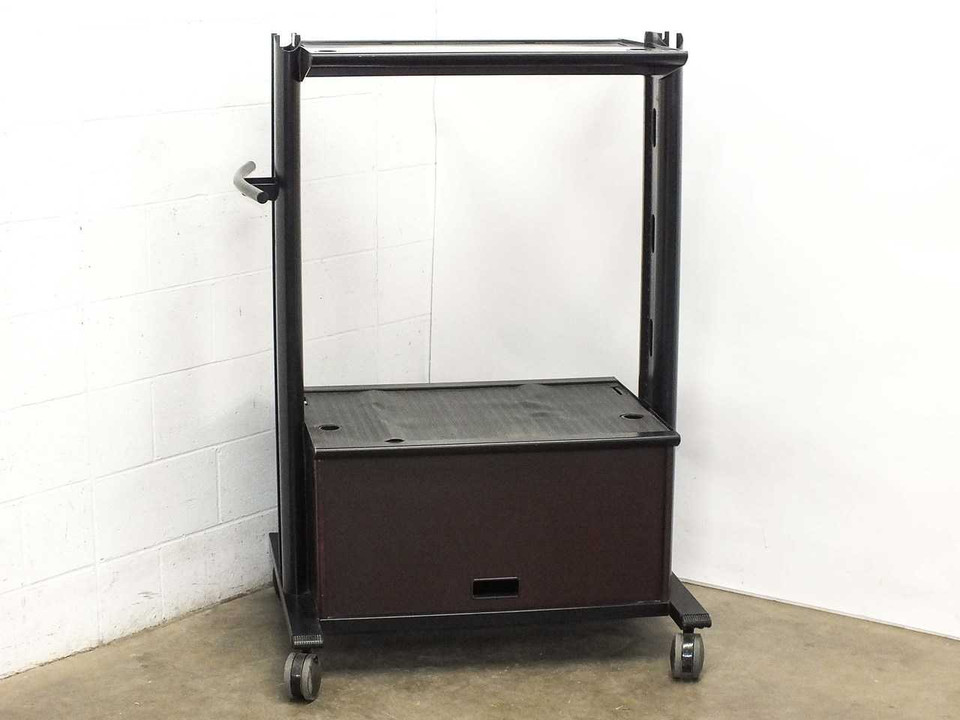 Mobile AV Cart for CRT TV Presentations with Cabinets and 30.5" x 21 ...