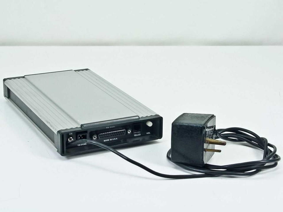 Hayes 1200 External SmartModem with Hard-Wired Power Supply