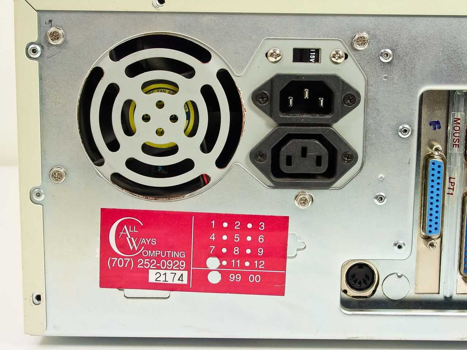 IBM Clone P166 Desktop Computer