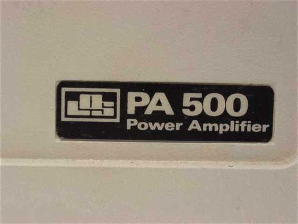 LDS Ling Dynamic Systems PA-500 Power Amplifier 19 Inch Rack Mount