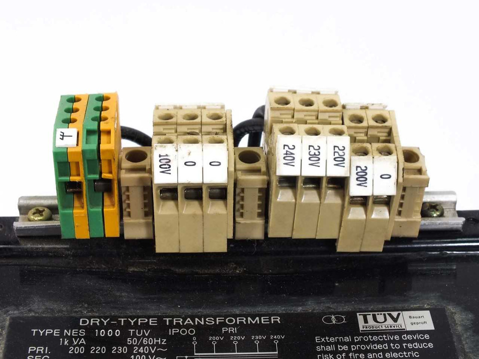 Nunome Electric Co Dry-Type Transformer NES-1000-TUV Nunome Electric Co Dry-Type Transformer NES-1000-TUV