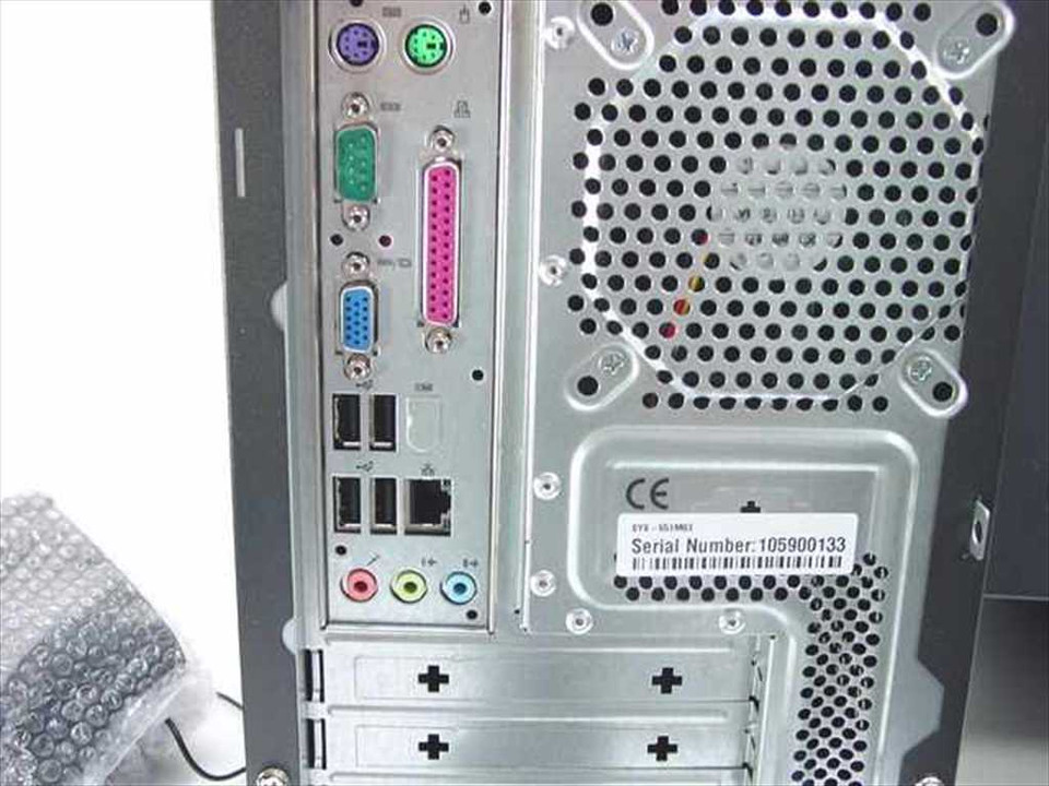 Systemax SYX-651M03 Computer Kit w/ CRT Monitor 2.0GHz 40GB HDD 256MB ...