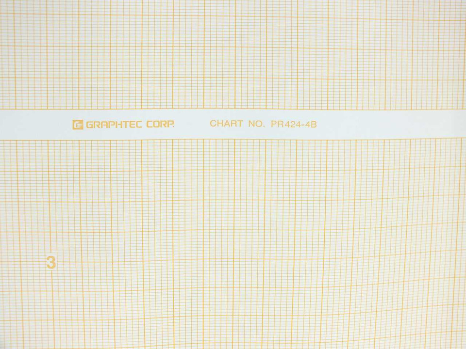 Graphtec PR424-4B Graph Paper For Recording Roll Chart Recorder 386mm ...