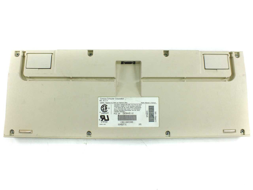 Compaq 119951-101 Enhanced II Desktop Keyboard PS/2 English QWERTY ...