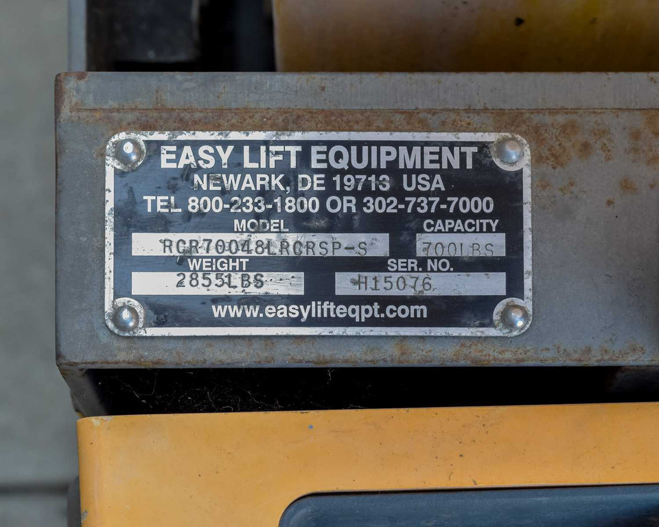 Easy Lift Equipment RCR70048LRCRSP-S Electric Powered Roll Hauler ...