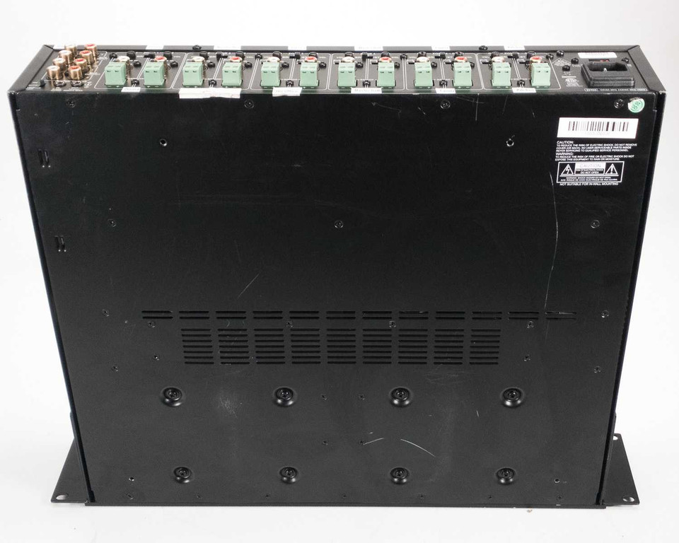 Audio Authority AMP-1235 12 Channel Amplifier Rackmount 115/230 Input
