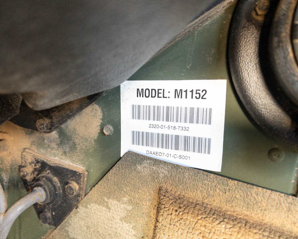 AM General M1152 2007 HMMWV 6.5L Turbo OD USMC Military Humvee Cargo ...