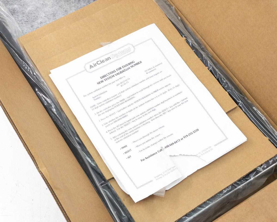 AirClean Systems ACF400 Activated Bonded Carbon Filter for Inorganic Acids