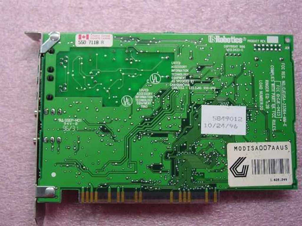 US Robotics ISA Modem Card - Gateway 2000 MODISA007AAUS