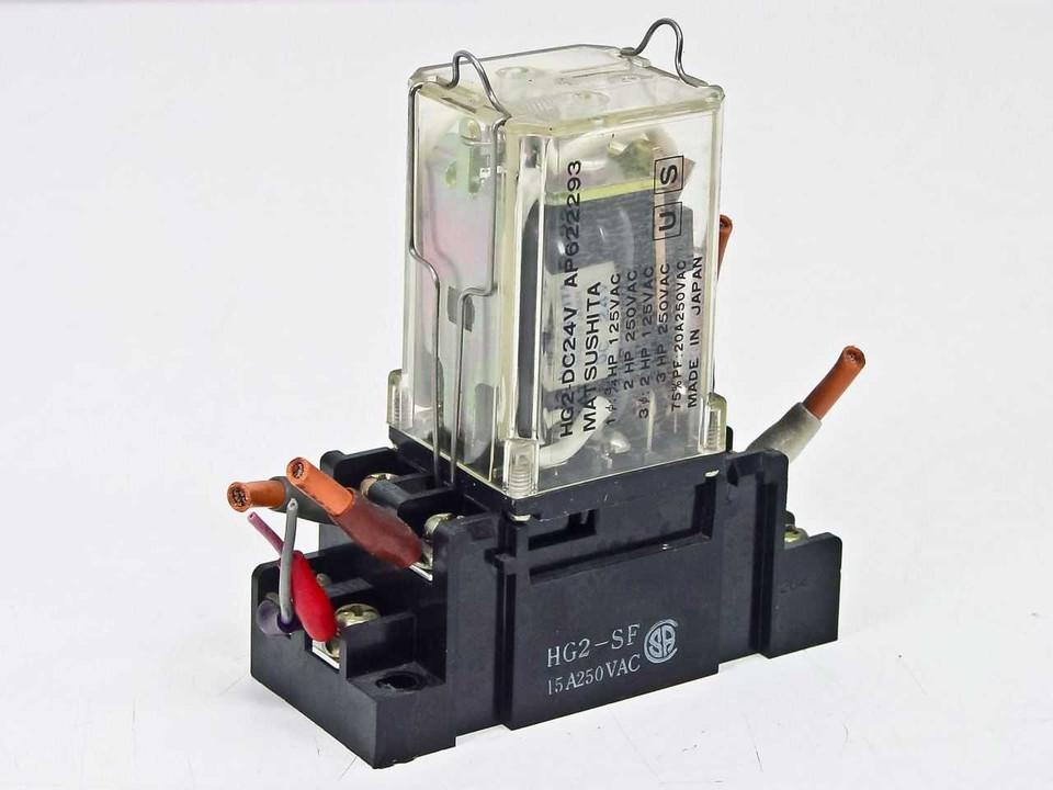 Matsushita Relay Power Cube w/ HG2-SF Direct MNT (HG2-DC24V)