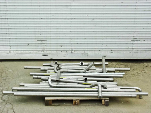 Stainless Steel DN50KF Tubing - LOT OF 135 Ft - ID: 47mm / 1.85" OD ...