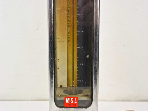 Brooks Rotameter Co 1111 Flowmeter