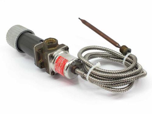 Danfoss PN16 Temperature Controller Water Valve 1/2" FNPT 80" Probe Cable