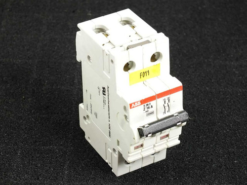 ABB S282-Z16 2-Pole Circuit Breaker 277/480 VAC 16Amp Din-Rail Mount - Z16A S282