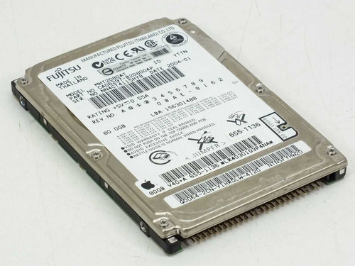 Fujitsu 80GB 2.5" 9MM Hard drive (MHT2080AT)