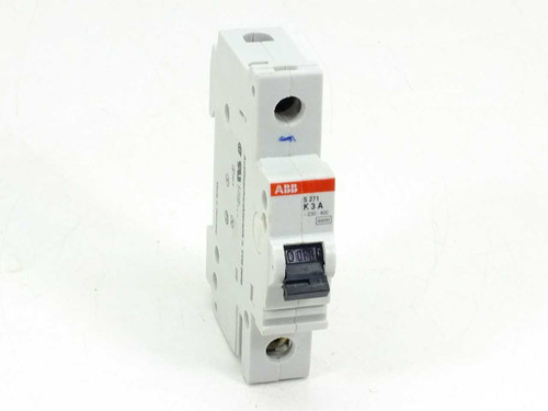 ABB S271-K3A Circuit Breaker 3AMP 1POLE 277/480VAC