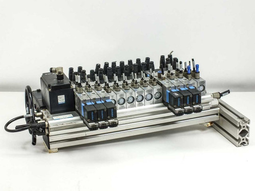 Festo Bus Interface Unit and Mounting Plate (Solenoid Valves)