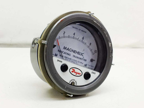 Dwyer Magnehelic Differential Pressure Indicating Transmitter Gauge ...