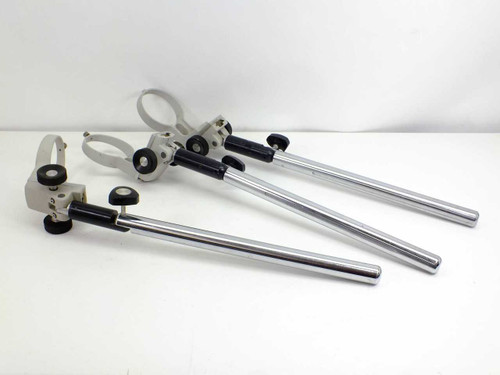 Lot of 3 Microscope Focus Blocks with Tilt-Adjustable 4.5" Section & 18 ...