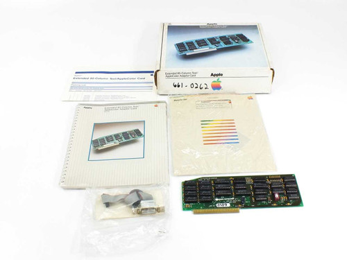 Apple Vintage IIe Extended 80-Column Text/AppleColor RGB Card w/ Box ...