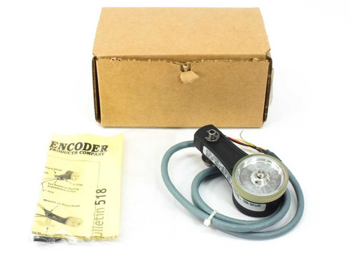 EPC TR1-U1R4-5000NV1OD-F03 ACCU-CODER Liner Encoder 6" Cir 6mm Shaft 5 ...