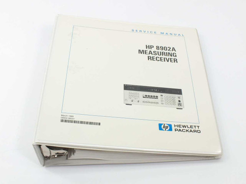 HP 8902A Measuring Receiver Service Manual Vol. 2