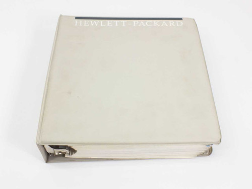 HP 8566B Spectrum Analyzer 100 Hz - 2.5 GHz/2 - 22 GHz Op. & Prog. Manual