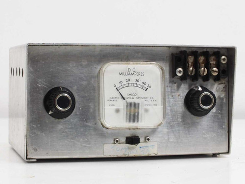 Electro-Mechanical Instrument Milliamp Meter in Aluminum Hobby Case ...