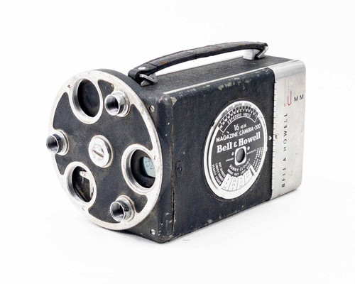Bell & Howell Model 200 16mm Magazine Turret Camera 8~64 FPS - No ...