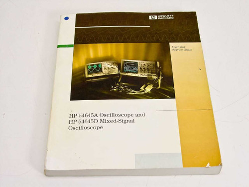 HP 54645A & 54645D User & Service Guide