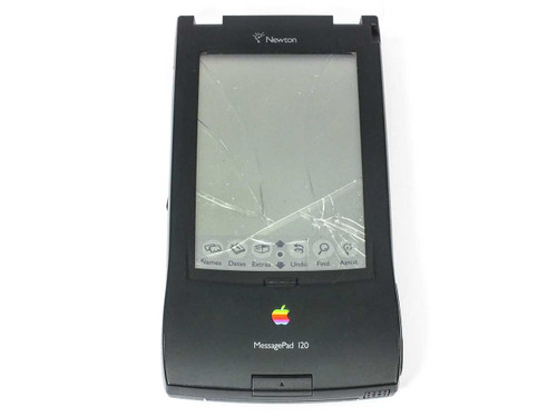Apple H0131 Newton MessagePad 120 Vintage 1994 - OS 2.0 - Broken Screen ...