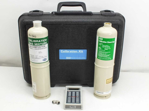 MSA 809086 Ultima Controller w/ calibration gas tanks and case