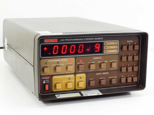 Keithley 220 Programmable Low Level Current Source