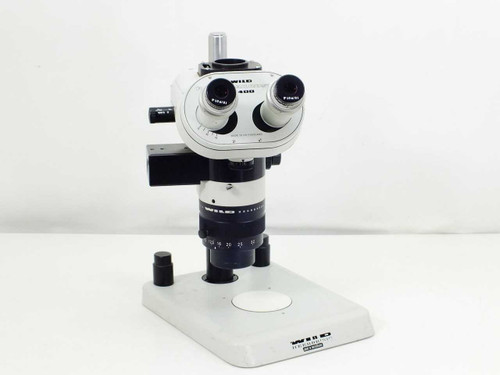 Wild Heerbrugg M400 Microscope with Trinocular Head, 1 5 Objective and ...