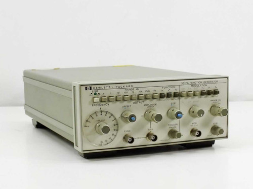 Hewlett Packard 3312A Function Generator Modulation