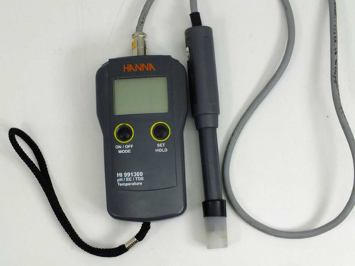 Hanna Instruments HI 991300 pH / EC / TDS / Temperature Portable Water ...