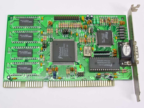 Trident T8900D-M Micro Vga 16bit Isa 1MB Video Card