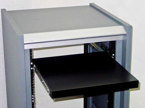 Rackmount 20U 19" Chassis with Sliding Shelf