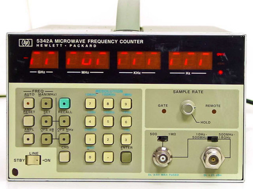 HP 5342A Microwave Frequency Counter